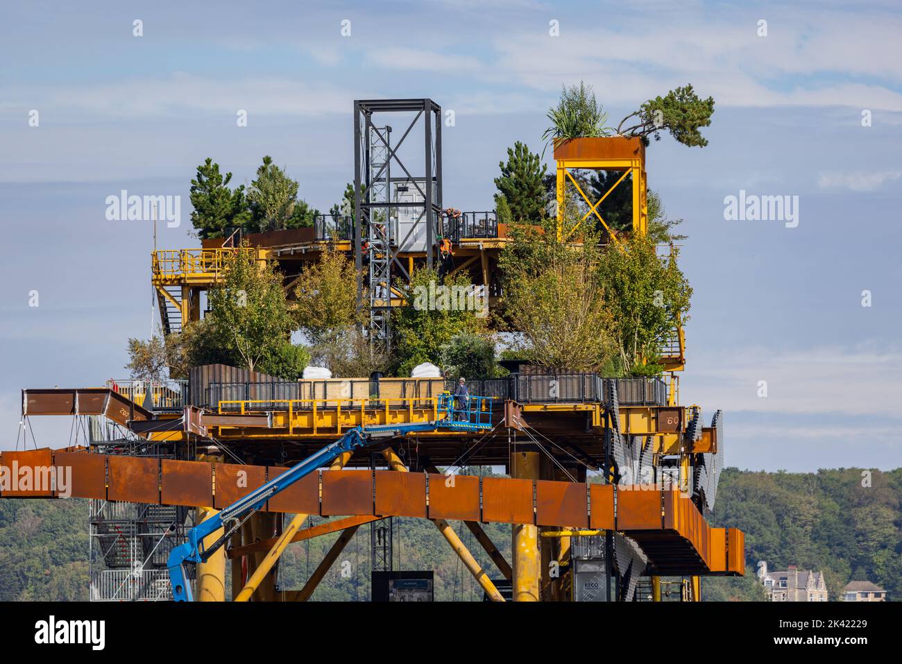 See Monster art installation Stock Photo - Alamy