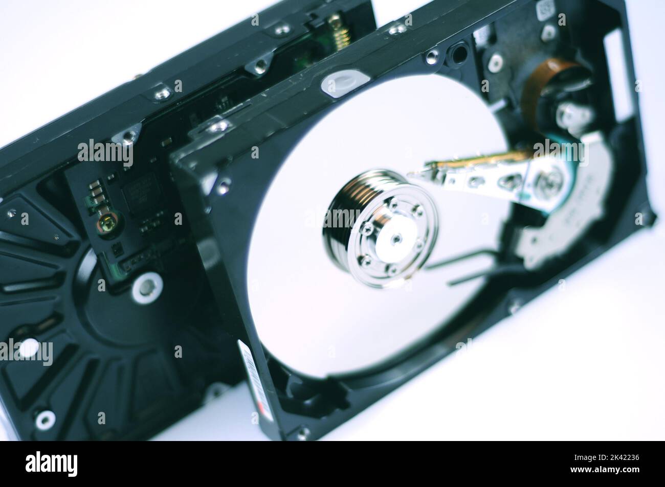 Computer hard disk - Stock Image Stock Photo - Alamy