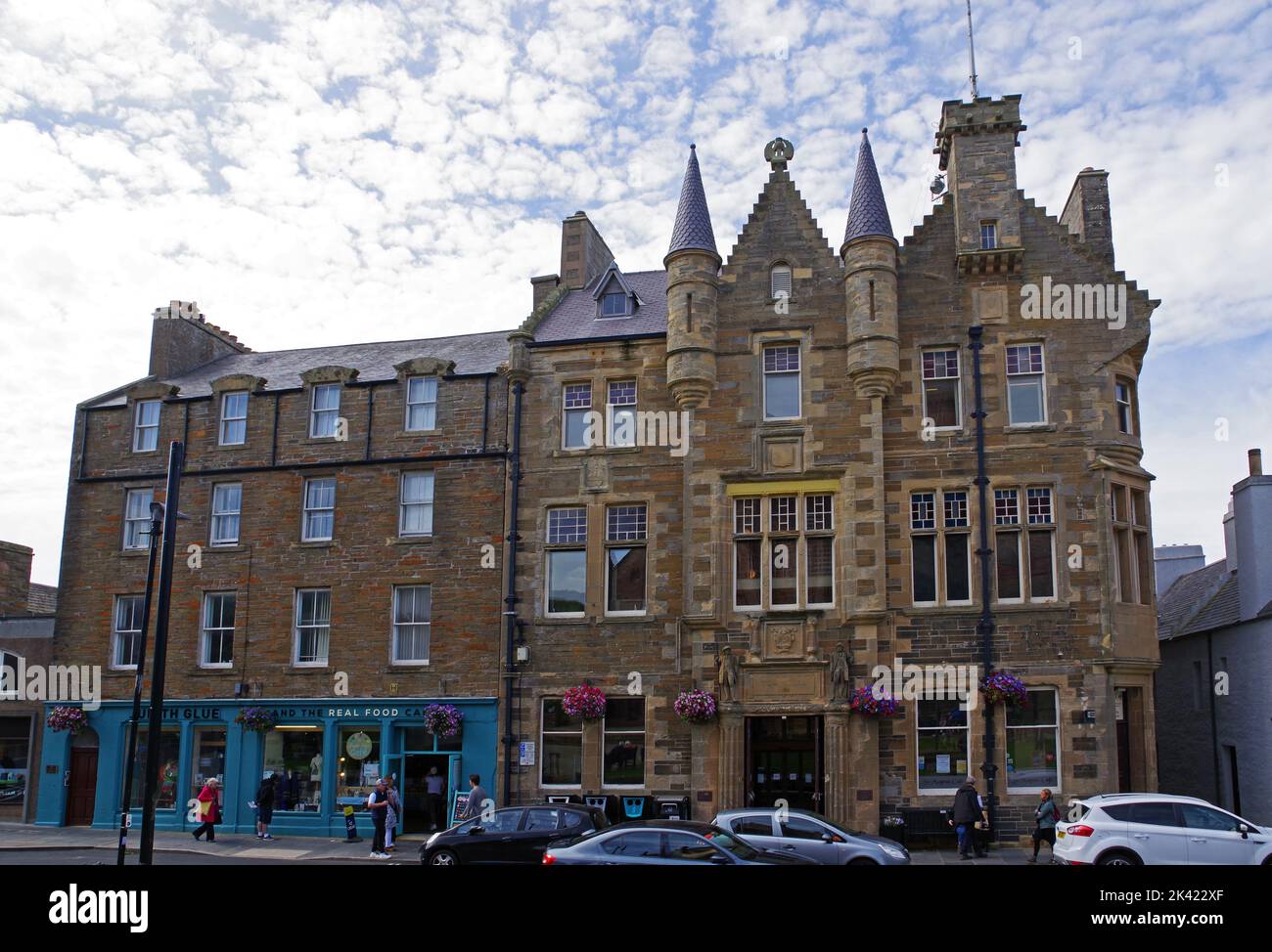 Orkney scotland kirkwall houses hi-res stock photography and images - Alamy