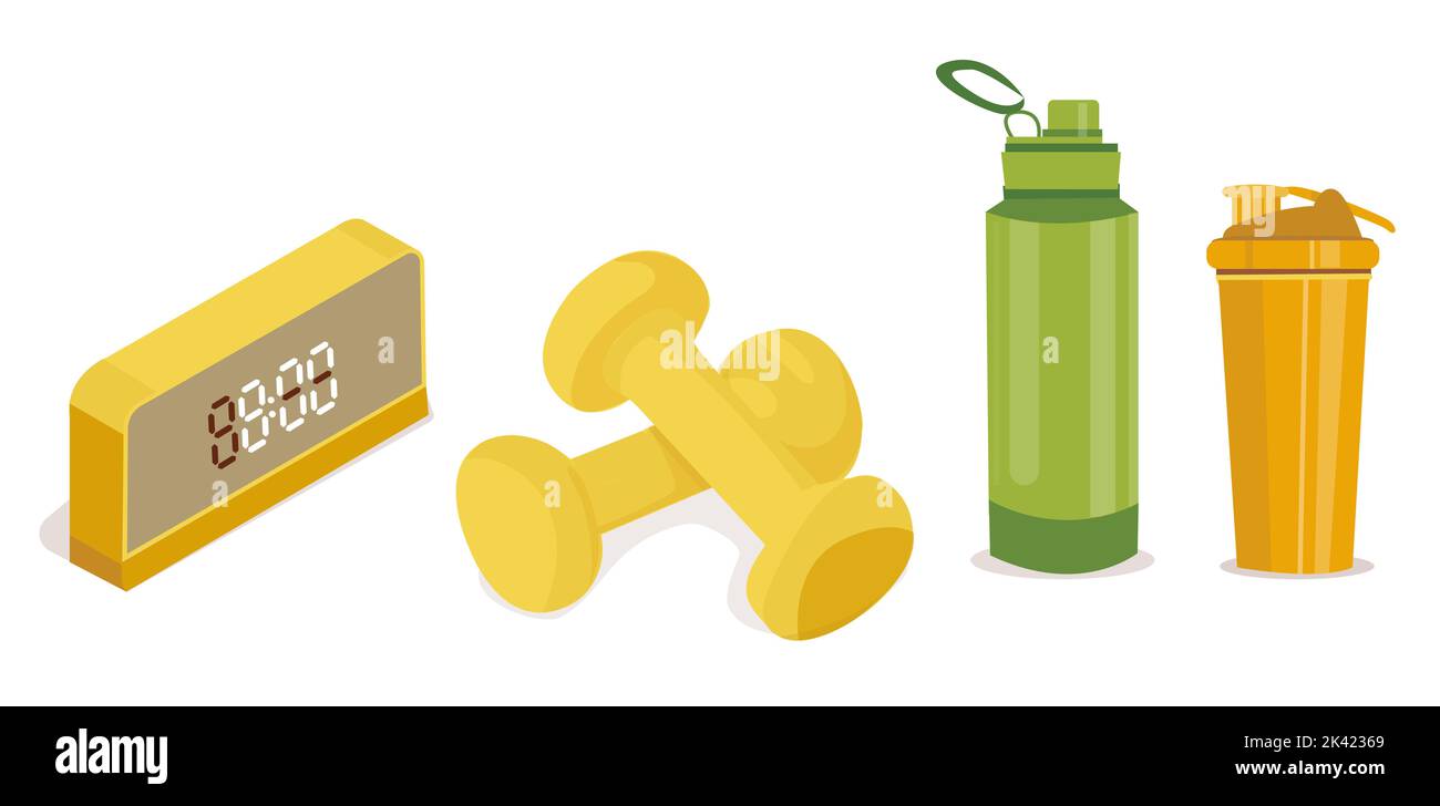 Online yoga training active Cut Out Stock Images & Pictures - Alamy