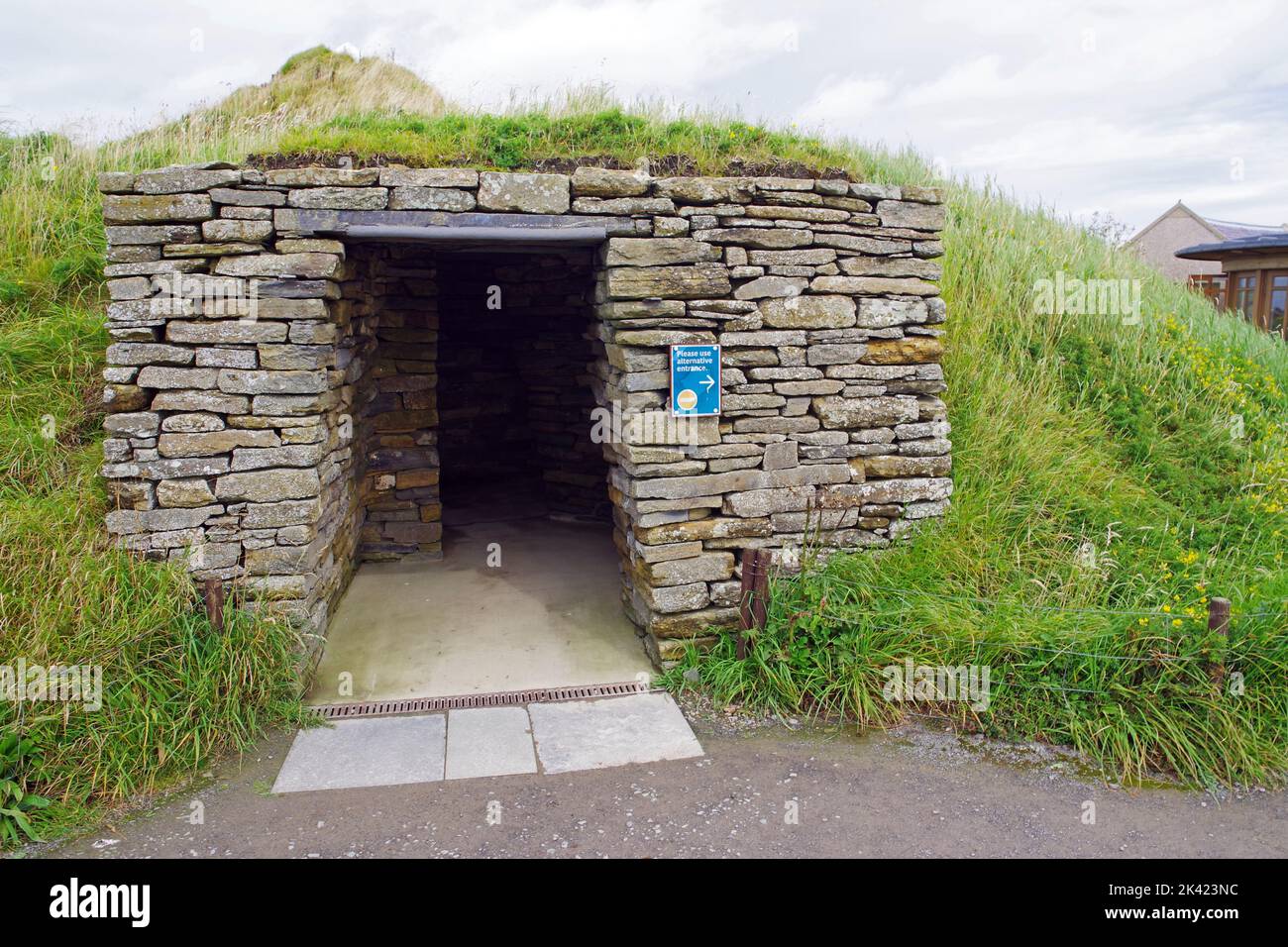 Skara Brae archeological area, Orkney Islands, Scotland, UK Stock Photo ...