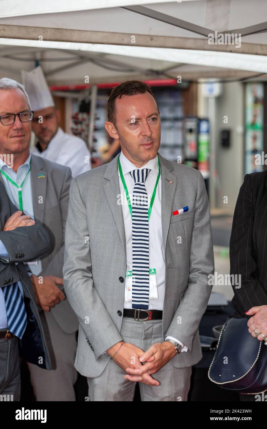 (C) Denis TRASFI / MAXPPP - à Arpajon à la Foire aux Haricots le 17-09 ...