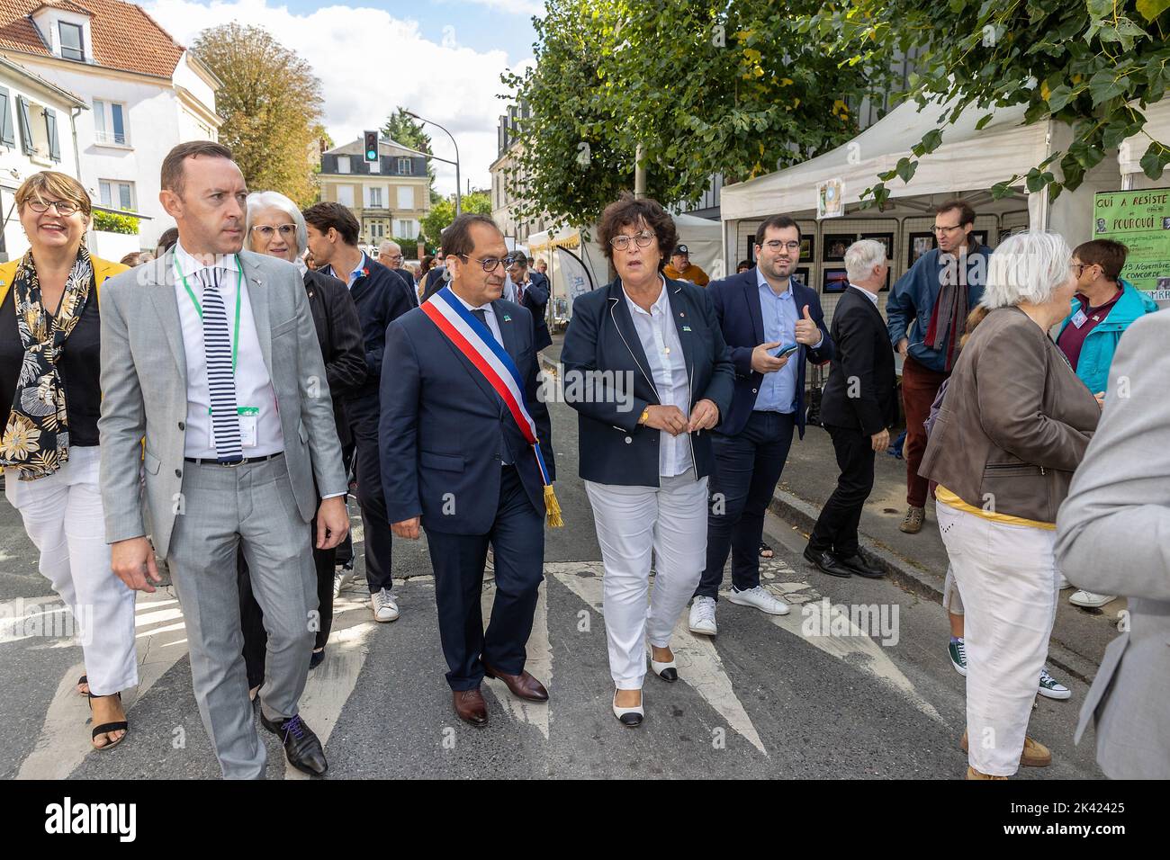 (C) Denis TRASFI / MAXPPP - à Arpajon à la Foire aux Haricots le 17-09 ...