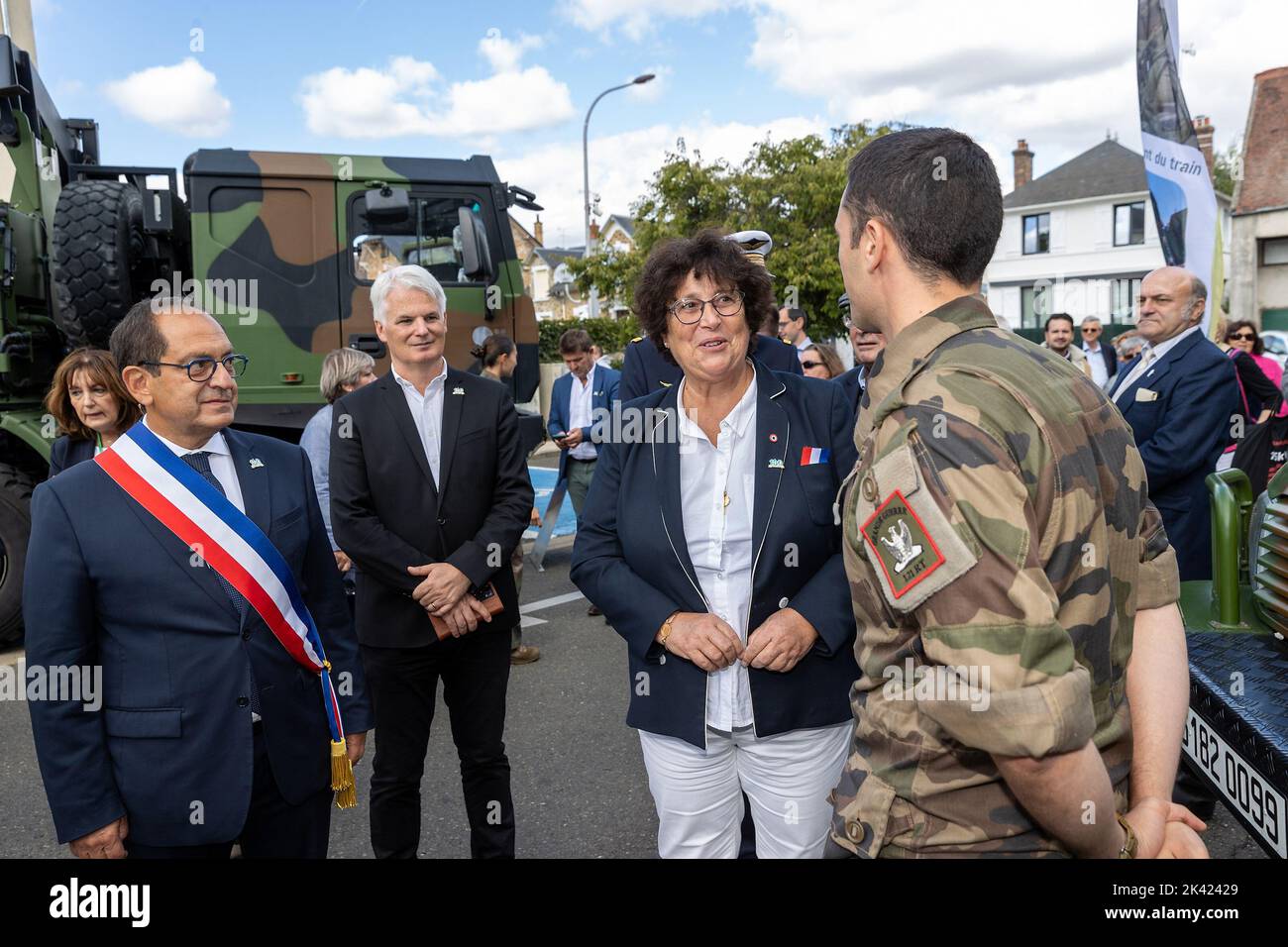 (C) Denis TRASFI / MAXPPP - à Arpajon à la Foire aux Haricots le 17-09 ...