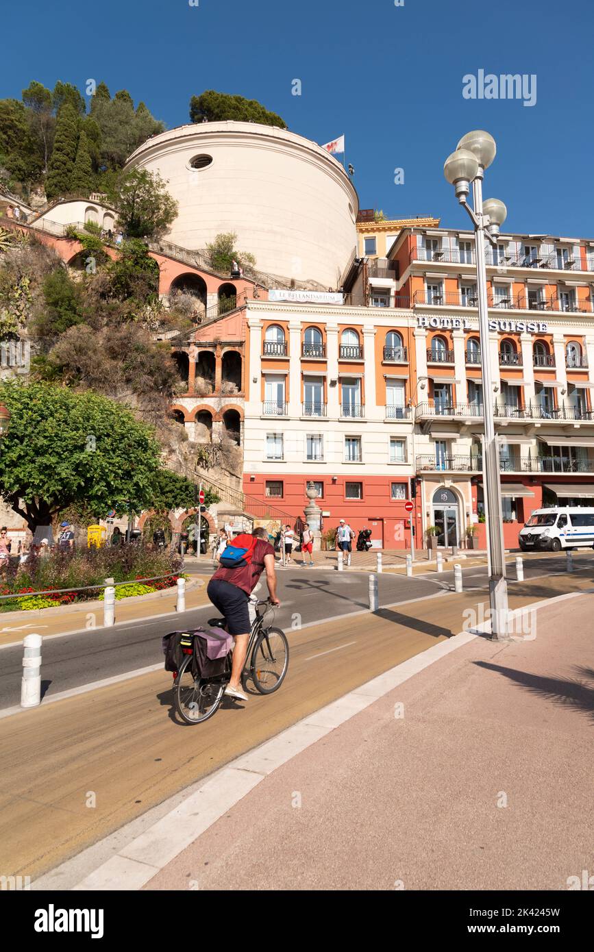 Tour Bellanda (Bellanda tower). Built in 1826, on the location of the ...