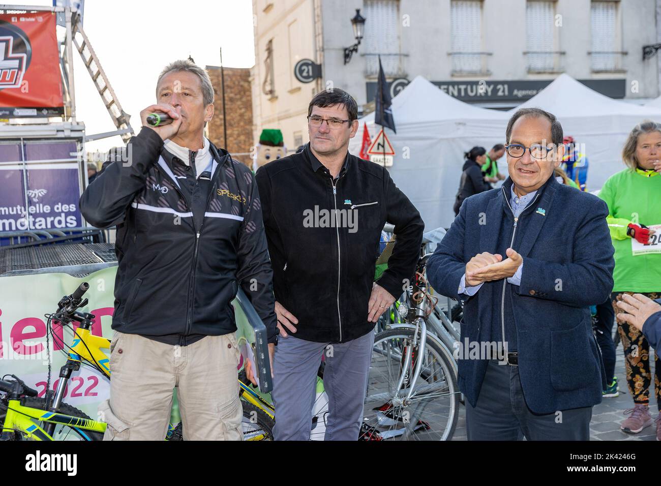 (C) Denis TRASFI / MAXPPP - à Arpajon à la Foire aux Haricots le 17-09 ...