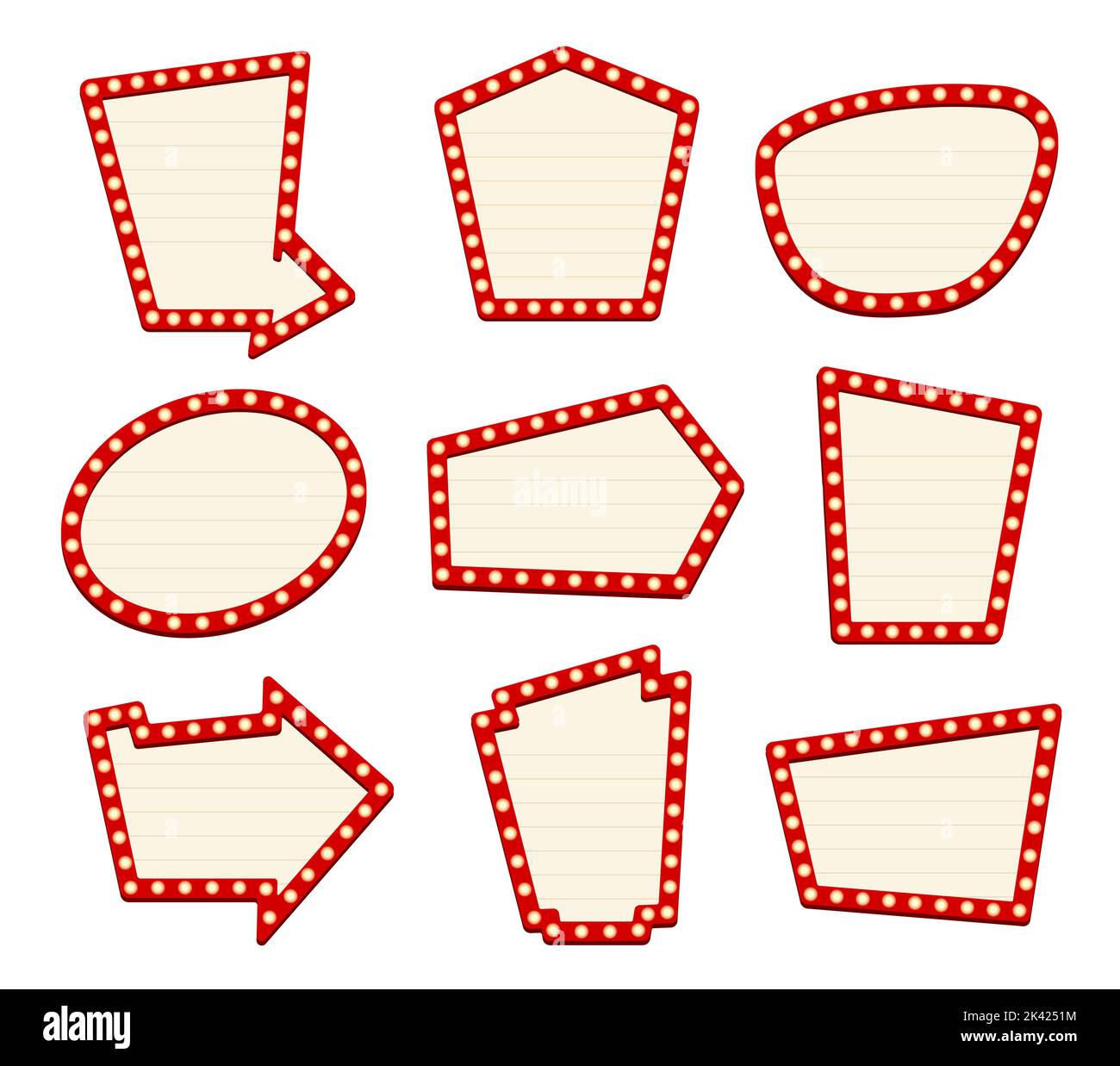 Broadway Lights Border