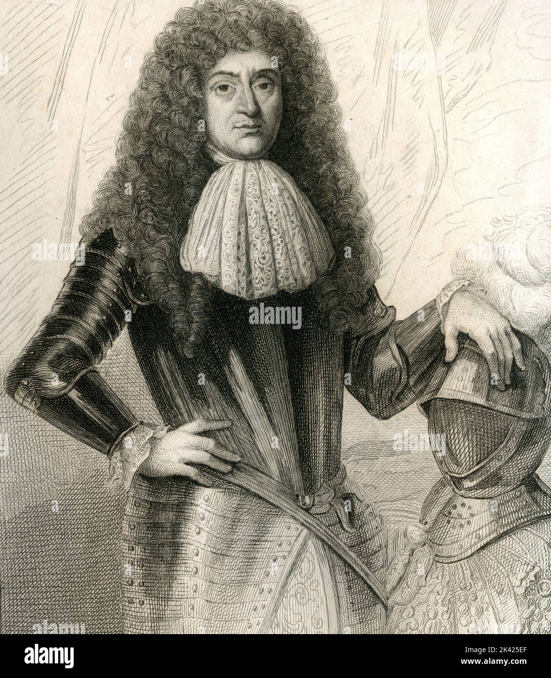 Portrait of English statesman and soldier John Churchill, 1st Duke of ...