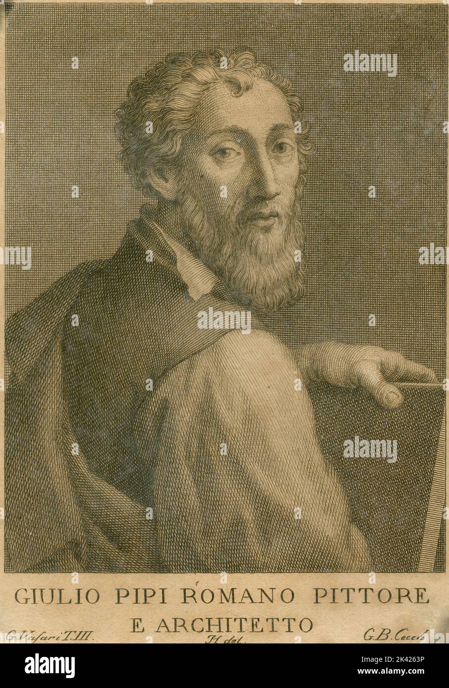 Giulio romano portrait hi-res stock photography and images - Alamy