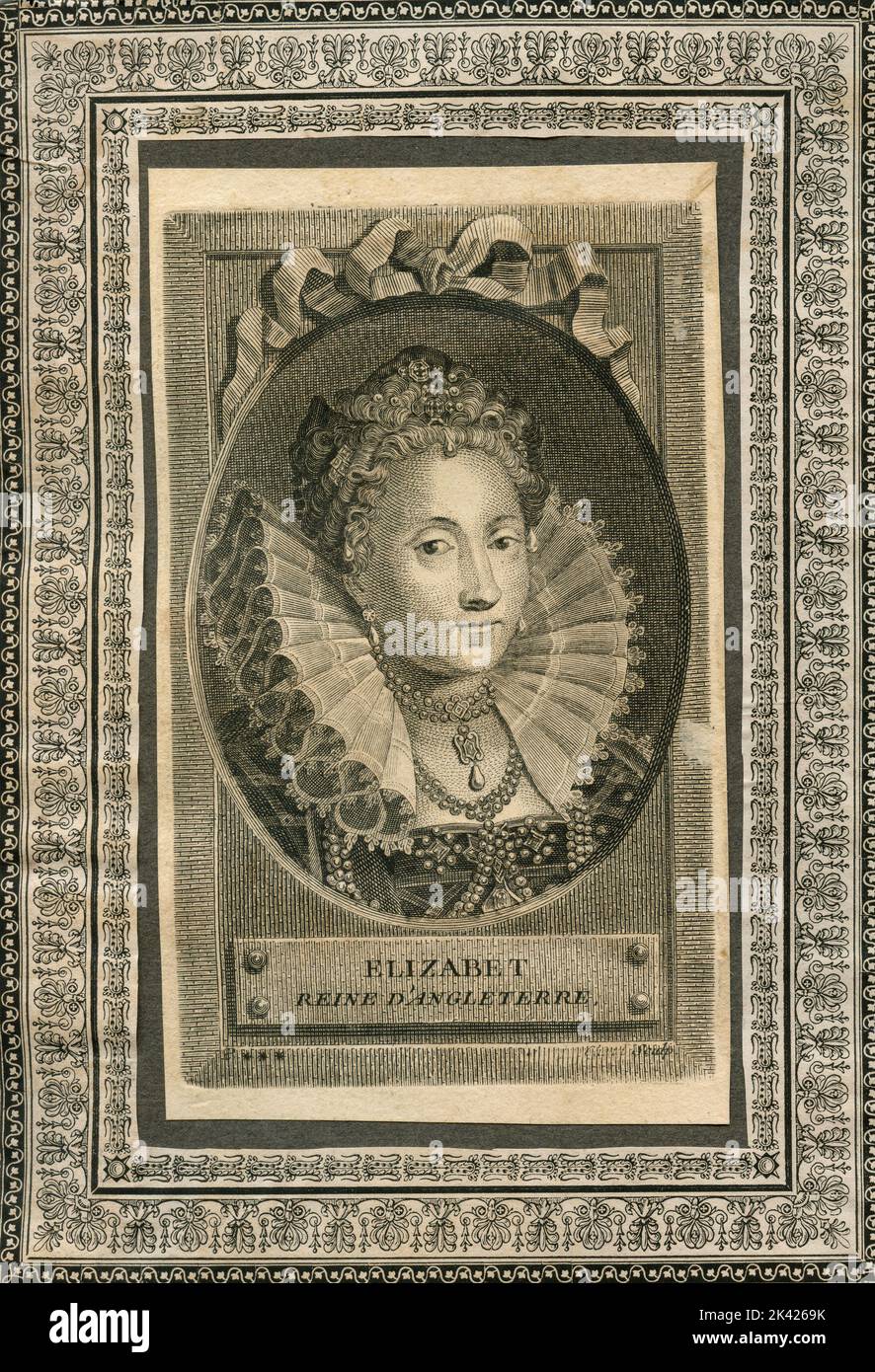 Engraving 1700 portrait hi-res stock photography and images - Alamy