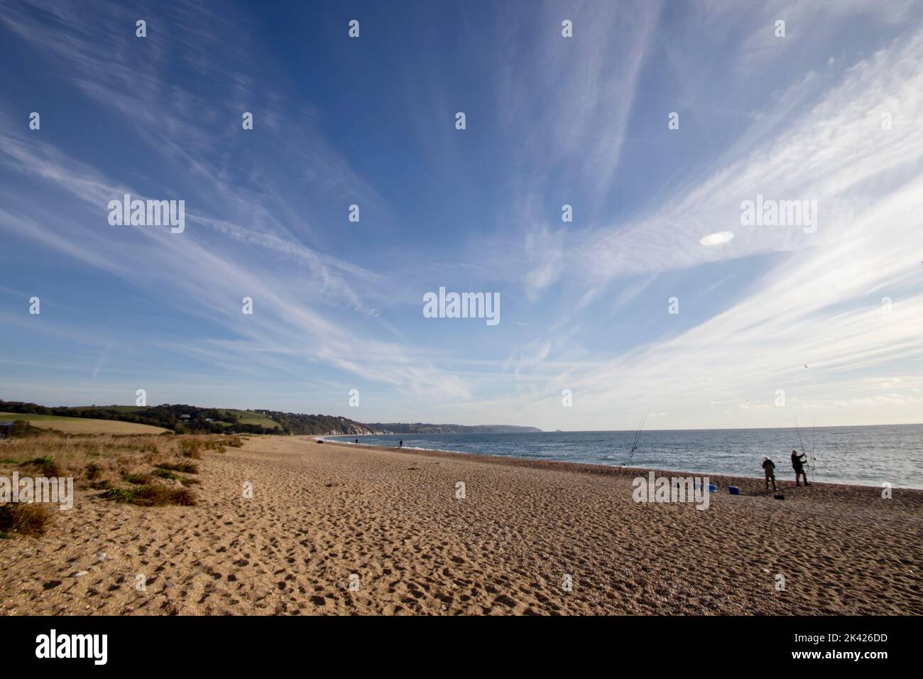 The magnificent beach at Slapton Sands in Devon, UK Stock Photo - Alamy