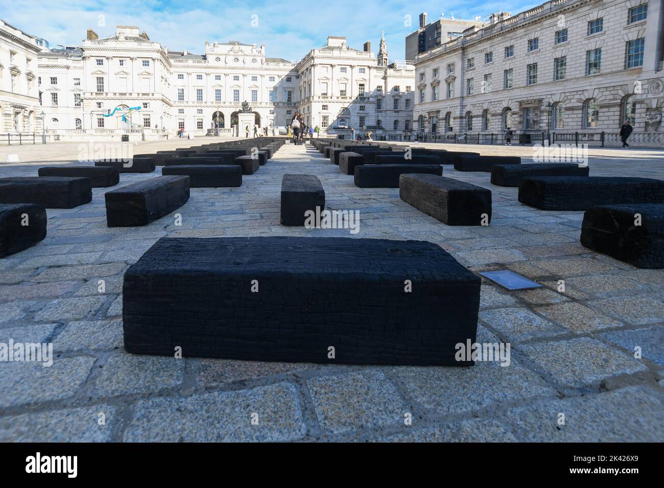London, UK, 29/09/2022, O Barco/The Boat, large-scale installation by ...