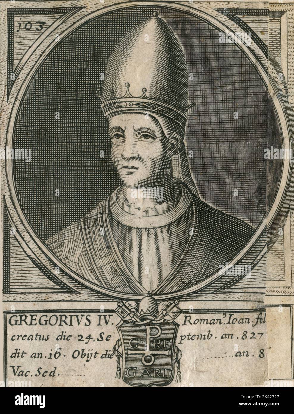 Gregory iv hi-res stock photography and images - Alamy