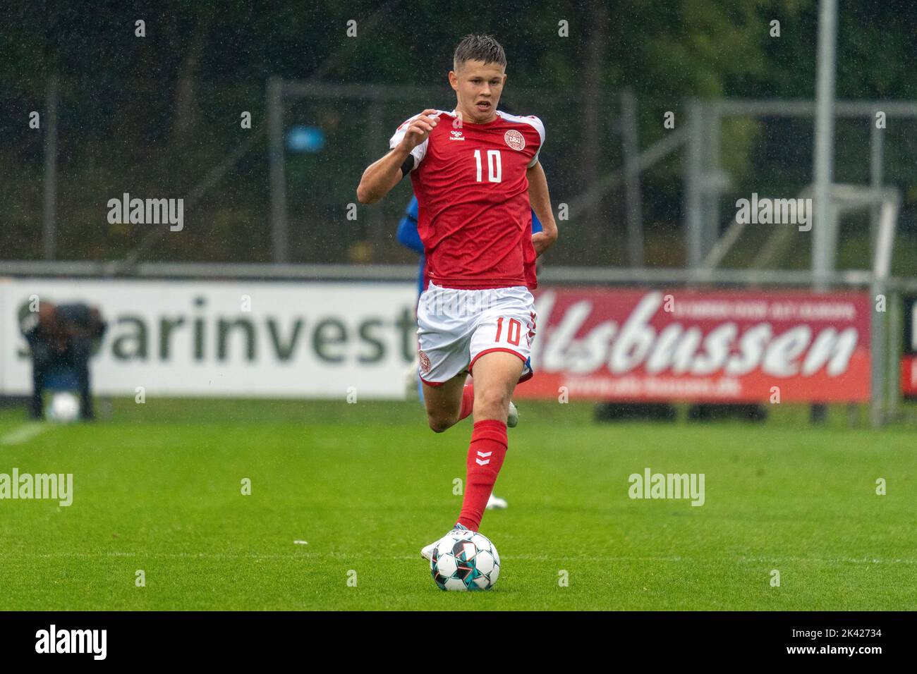 Hobro, Denmark. 27th, September 2022. Filip Bundgaard Kristensen (10 ...