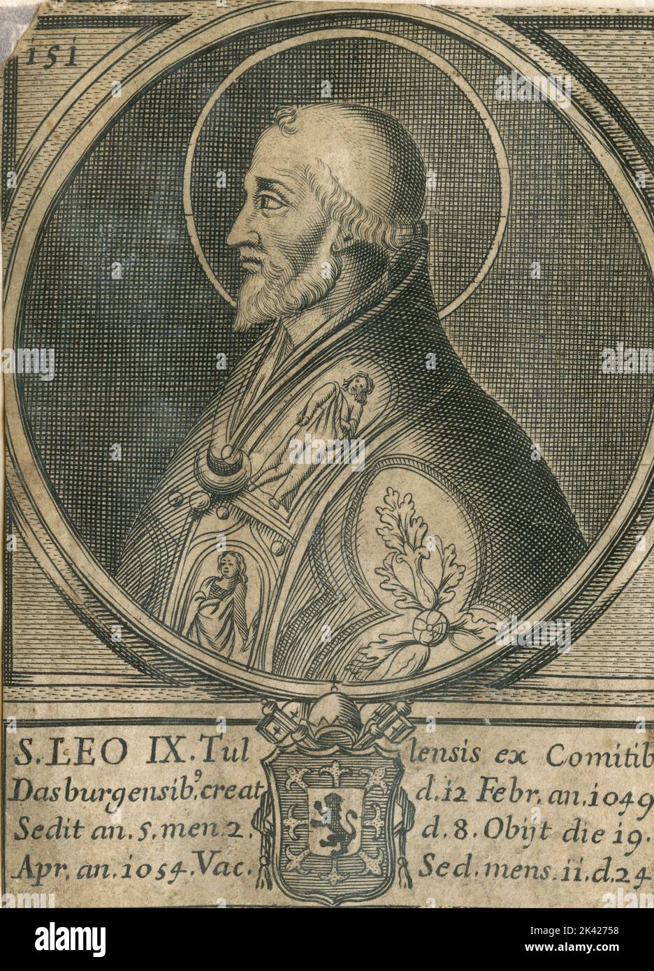 St leo ix hi-res stock photography and images - Alamy