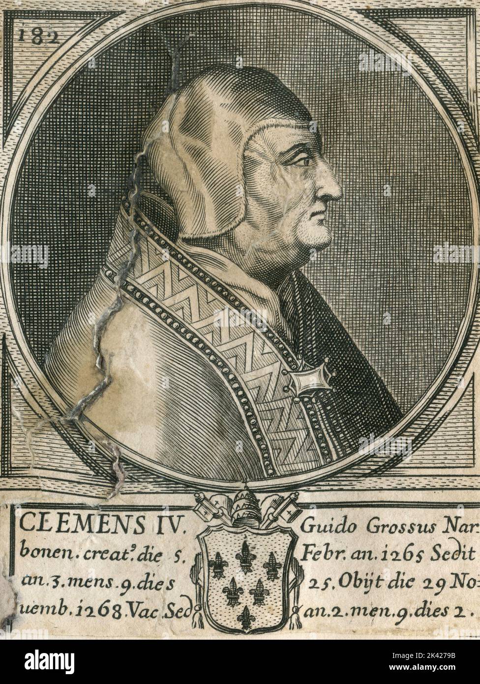 Portrait pope clement hi-res stock photography and images - Alamy