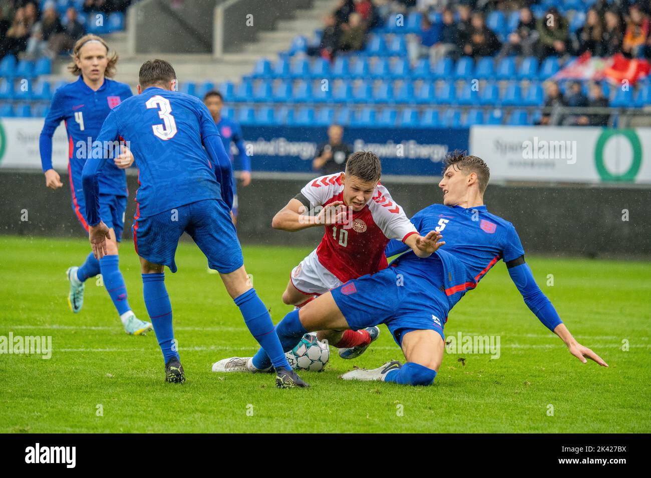 Hobro, Denmark. 27th, September 2022. Filip Bundgaard Kristensen (10 ...