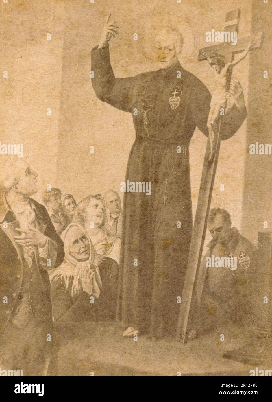 St. Paul of the Cross aka Paolo Francesco Danei, of the Passione ...