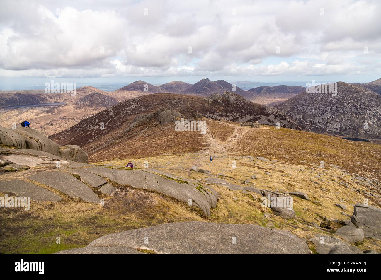 A view of the Mourne Mountains in Northern Ireland, UK Stock Photo - Alamy