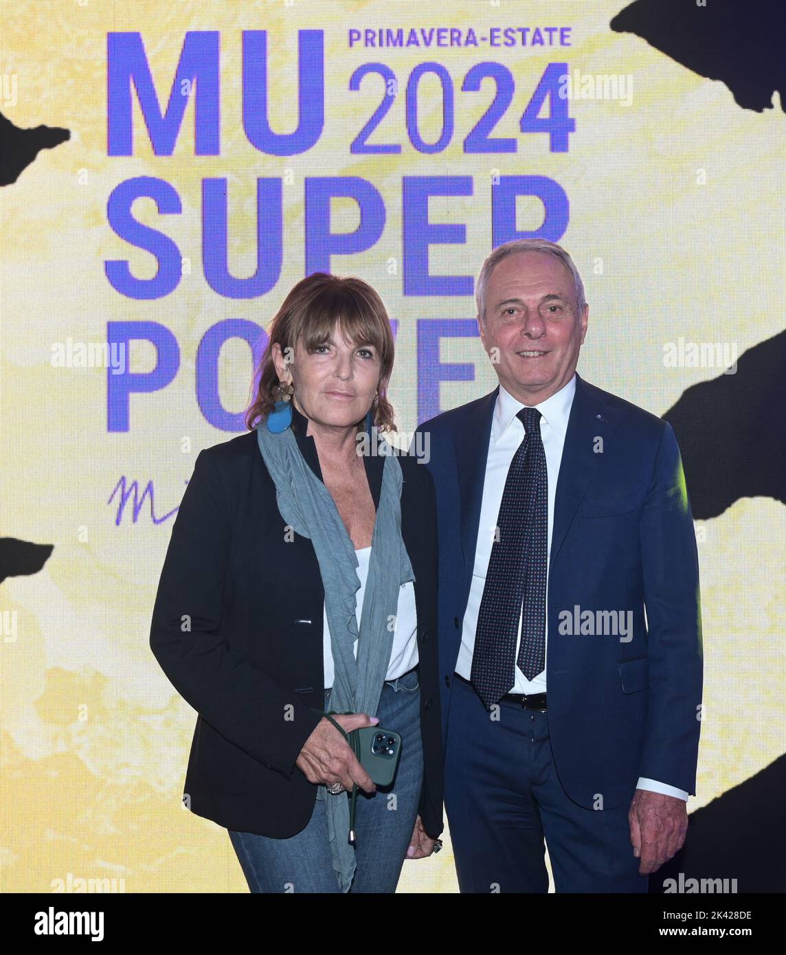 Milano, Italy MilanoUnica SUPER POWER event spring summer 2024 In the ...