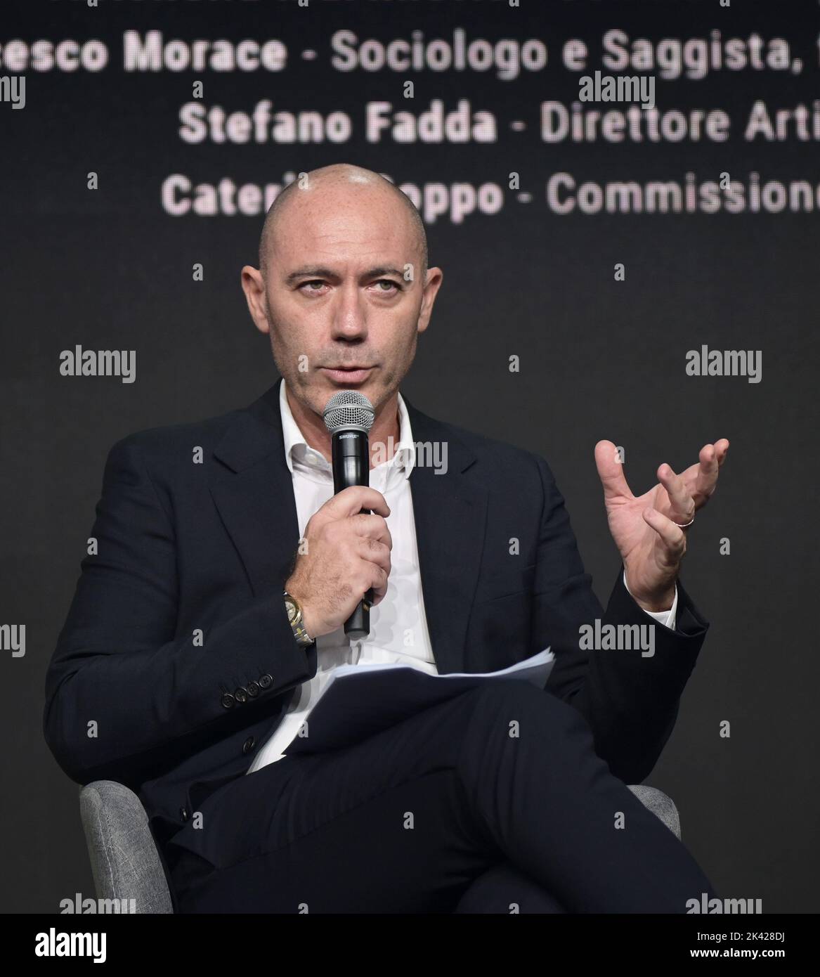 Milano, Italy MilanoUnica SUPER POWER event spring summer 2024 In the ...