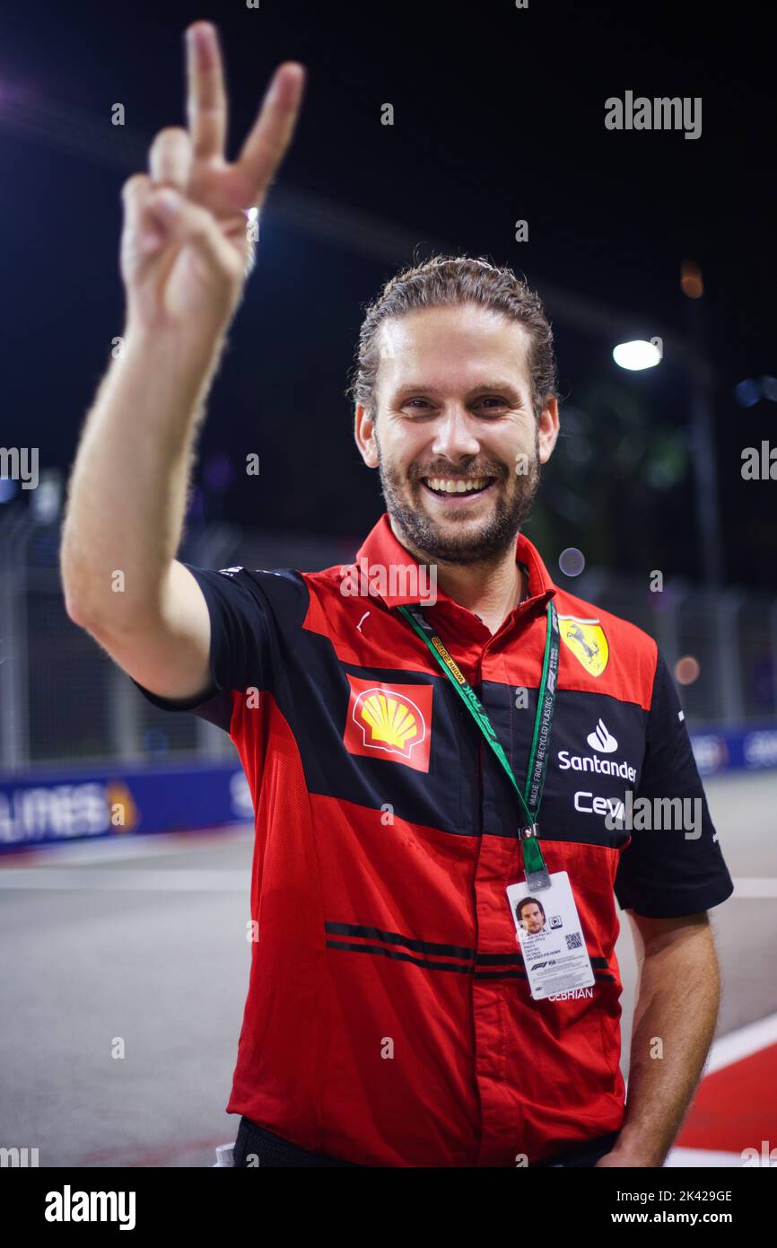 Singapore, 29/09/2022, Pedro Cebrian, portrait during the Formula 1 ...