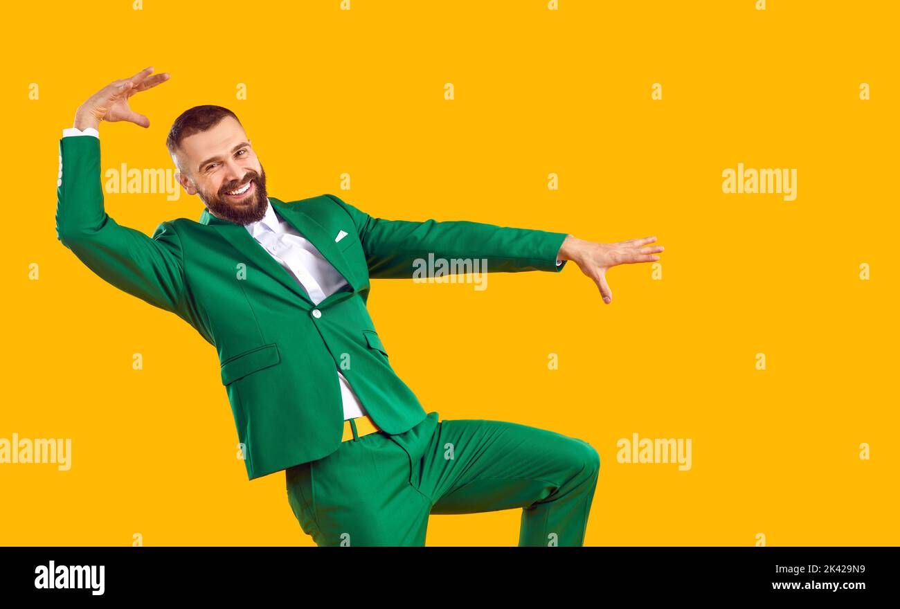 Man dancing festival suit hi-res stock photography and images - Alamy