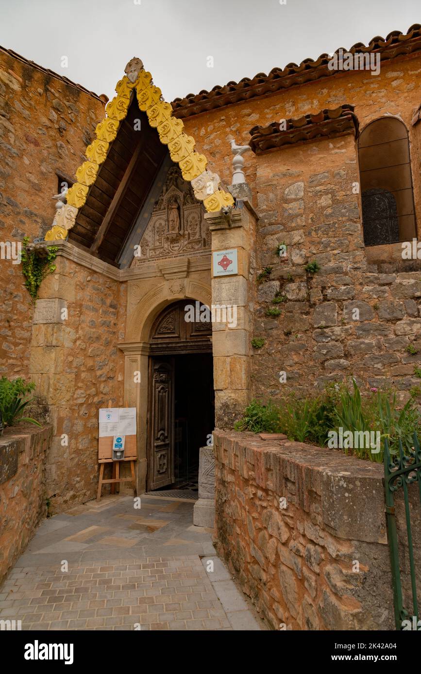 Saint Mary Magdalene church. Rebuilt several times from 8th century ...