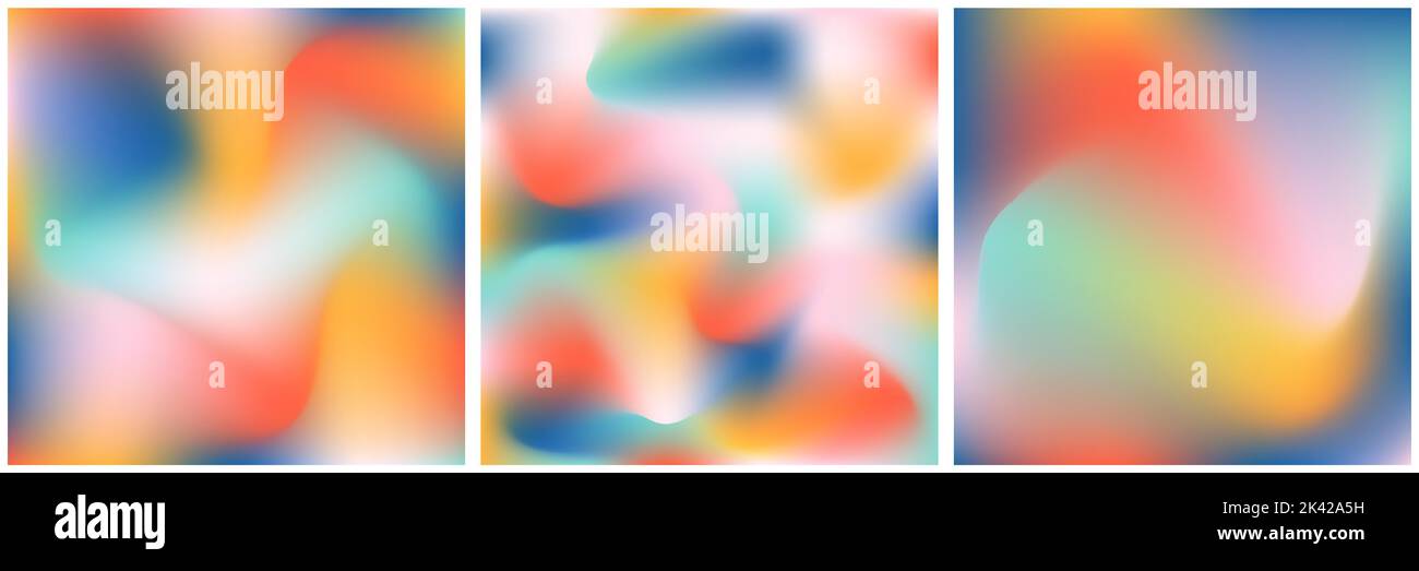 Aesthetic microblog carousel slides template for social media. Three ...