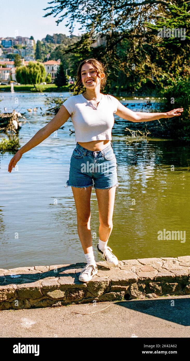 Retro Portrait Using Kodak Portra 400 35mm Film at the Palace of Fine ...