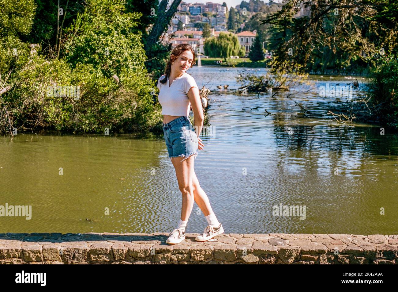 Retro Portrait Using Kodak Portra 400 35mm Film at the Palace of Fine ...