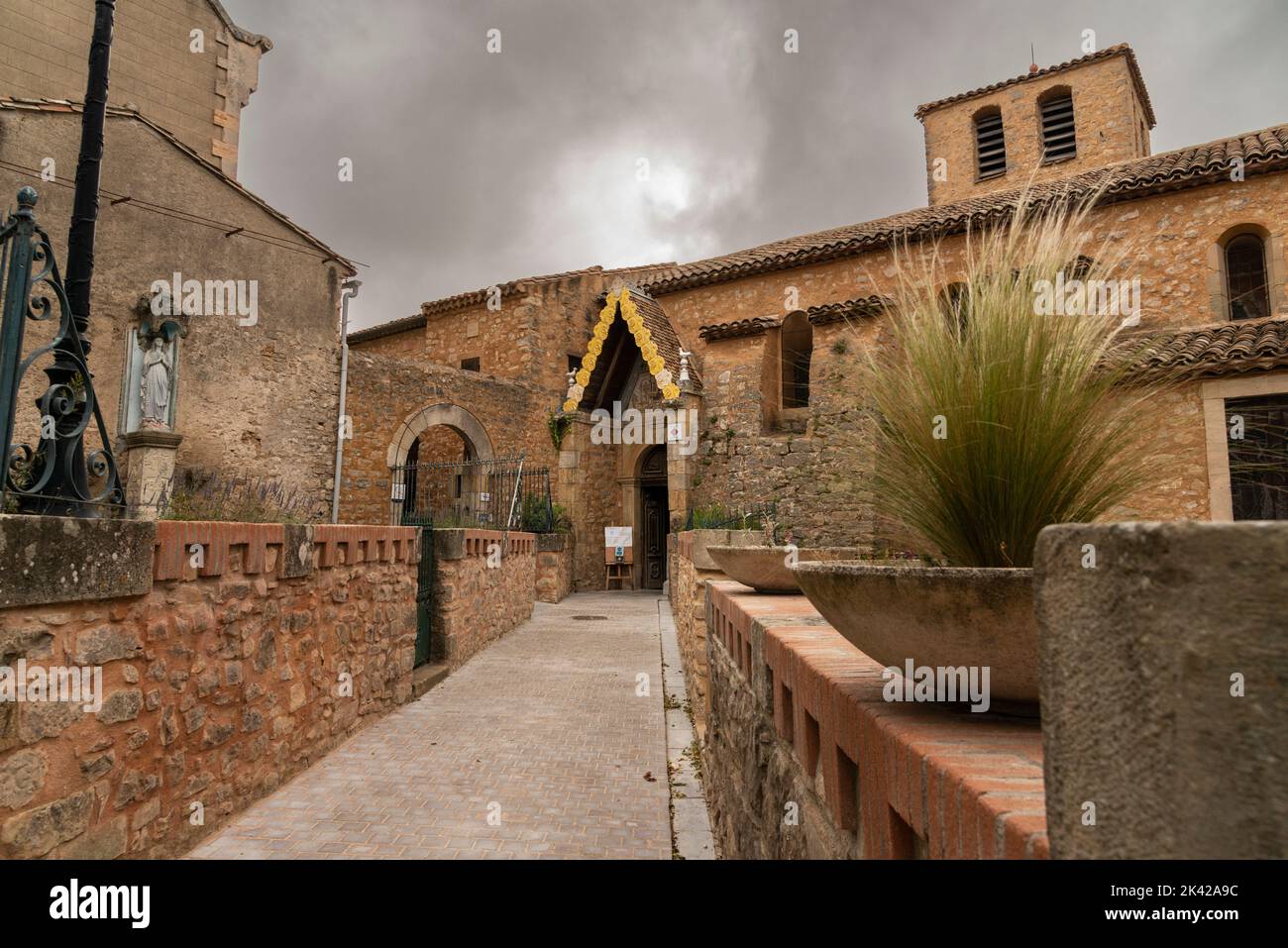 Saint Mary Magdalene church. Rebuilt several times from 8th century ...