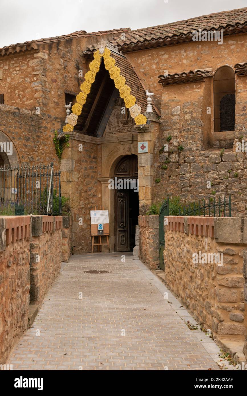 Saint Mary Magdalene church. Rebuilt several times from 8th century ...