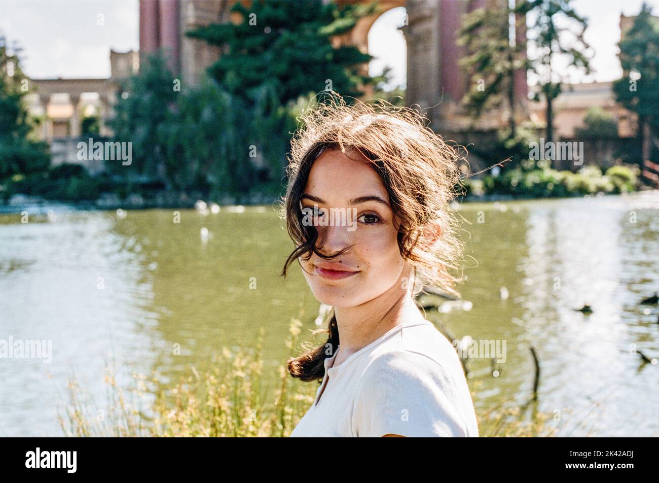 Retro Portrait Using Kodak Portra 400 35mm Film at the Palace of Fine ...