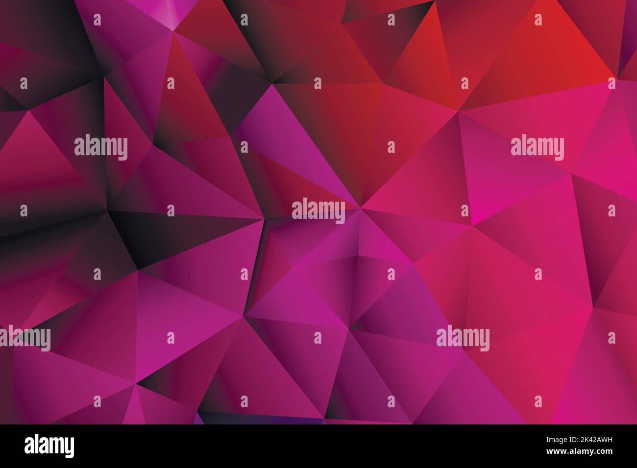 Polygonal rainbow mosaic background. Abstract low poly vector ...