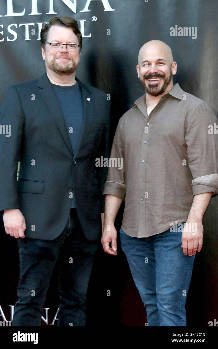 Santa Catalina Island, CA. 24th Sep, 2022. Brian James Crewe, Matt Keil ...