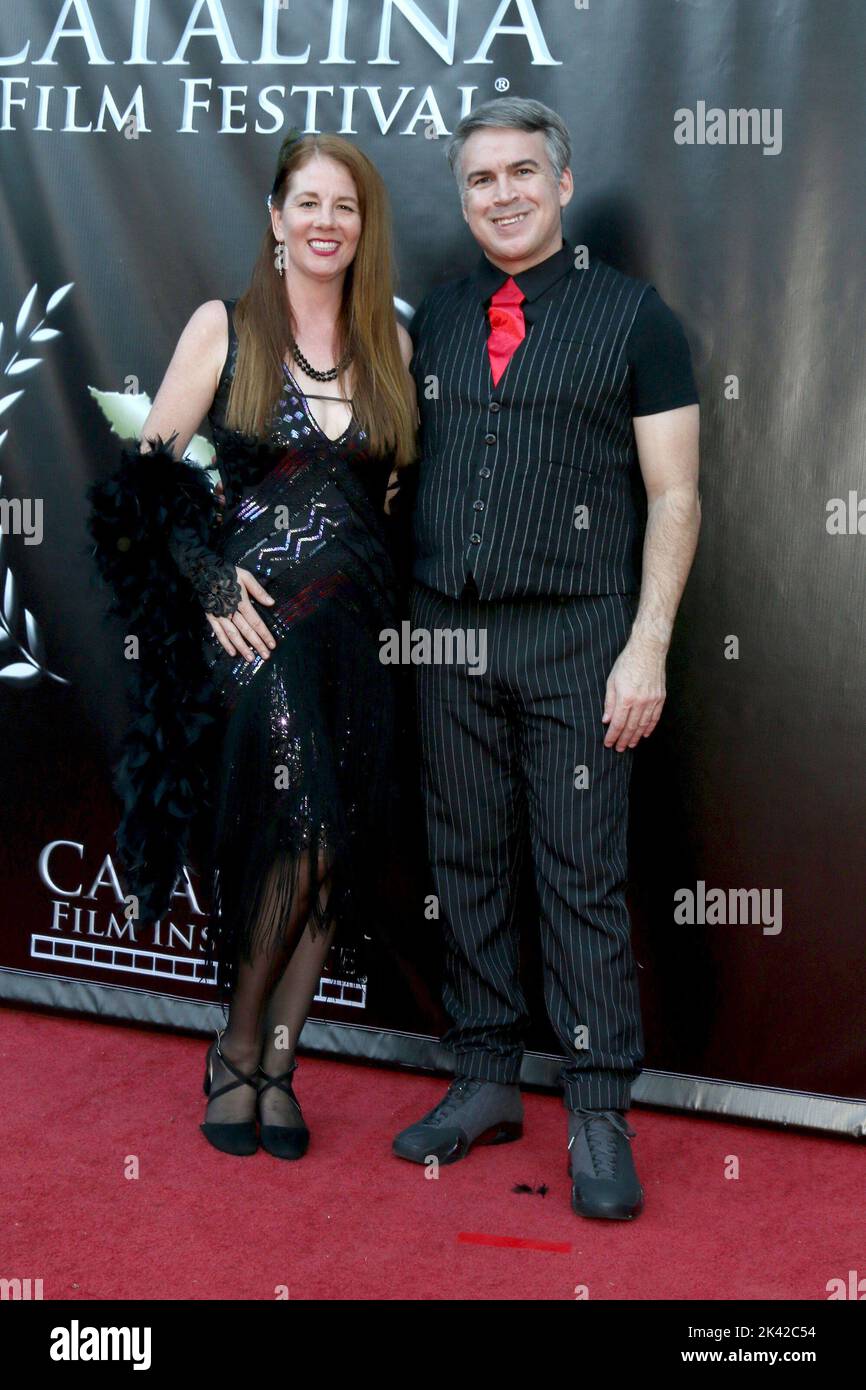 Santa Catalina Island, CA. 24th Sep, 2022. Erin Keefer, Robert Parks at arrivals for Catalina ...