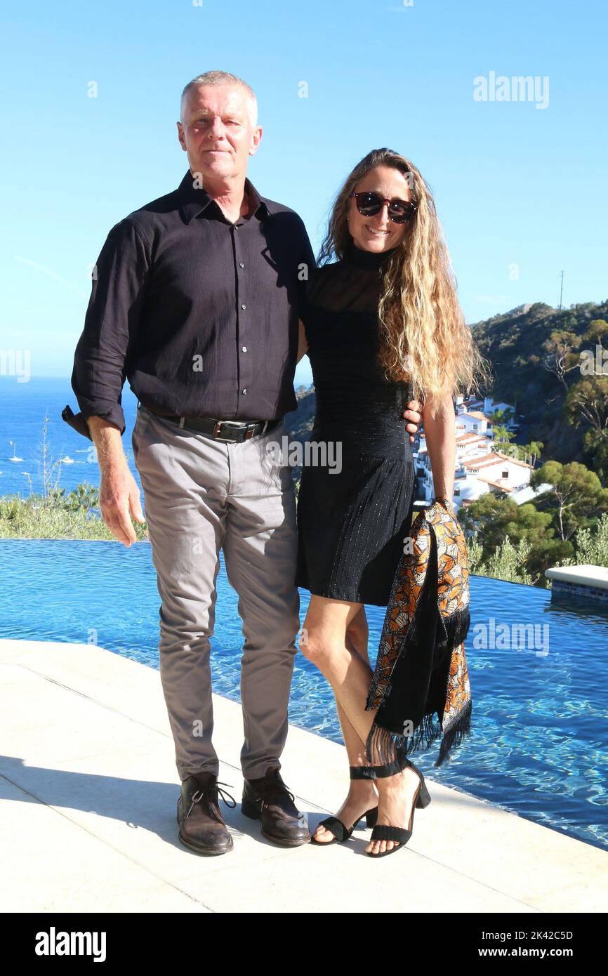 Santa Catalina Island, CA. 24th Sep, 2022. Nick Dean, Cheryl Dean in ...