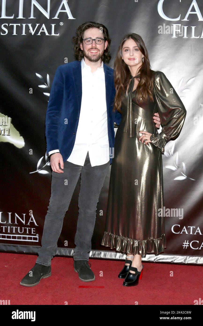 Santa Catalina Island, CA. 23rd Sep, 2022. Kyle Stroud, Sophie Lane ...