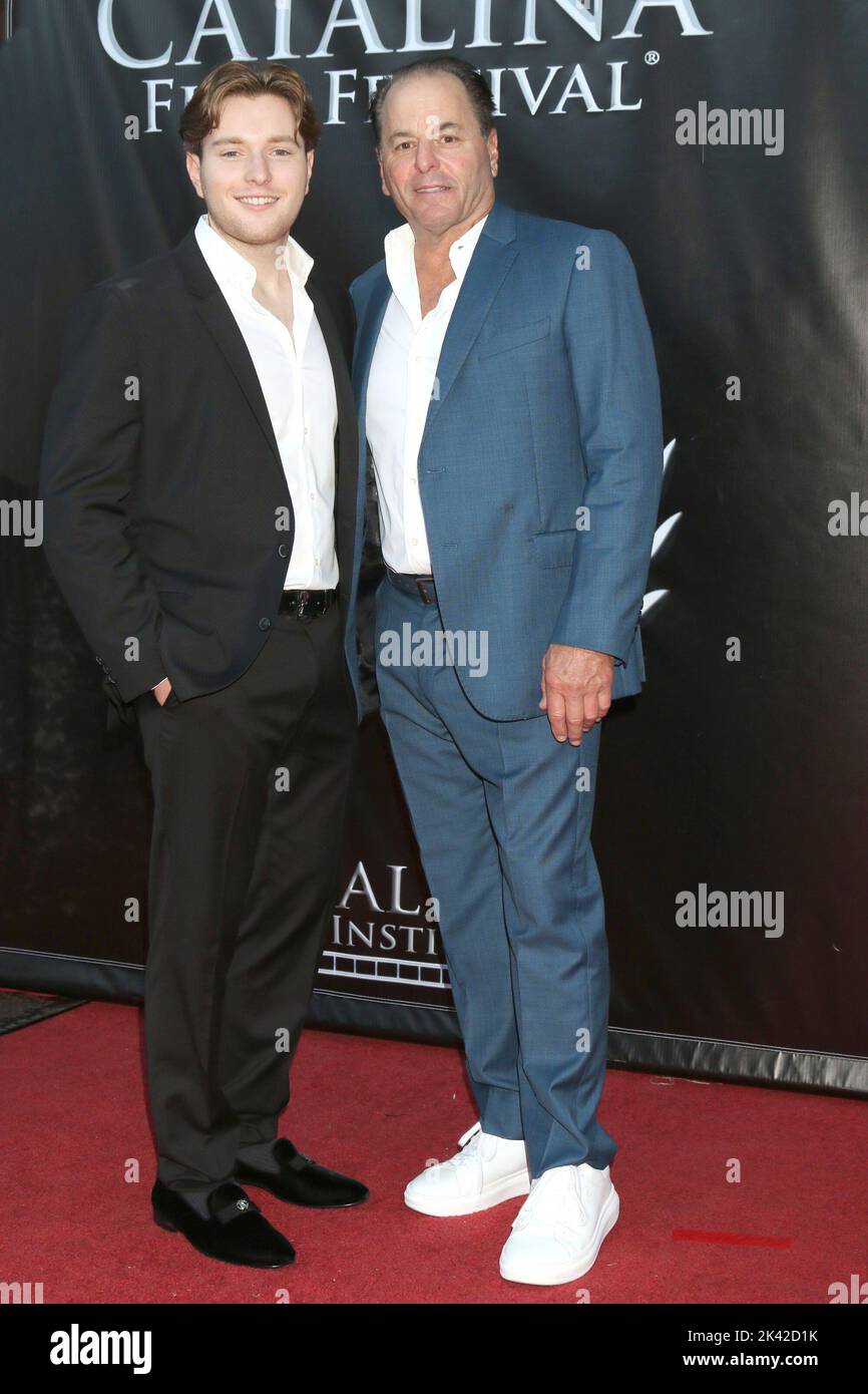 Santa Catalina Island, CA. 24th Sep, 2022. Presley Aronson, Jeff ...