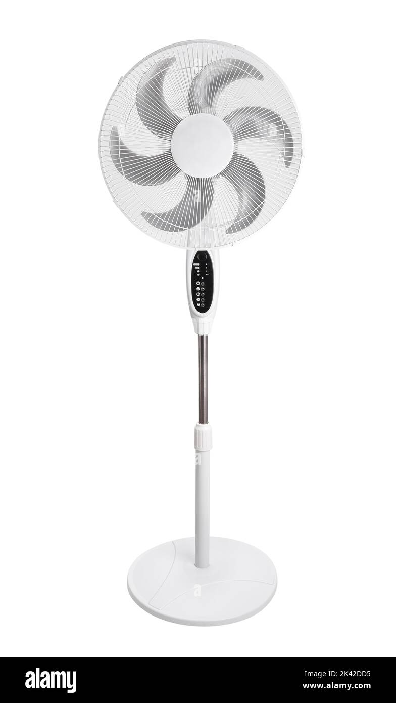 standing fan path isolated on white Stock Photo - Alamy