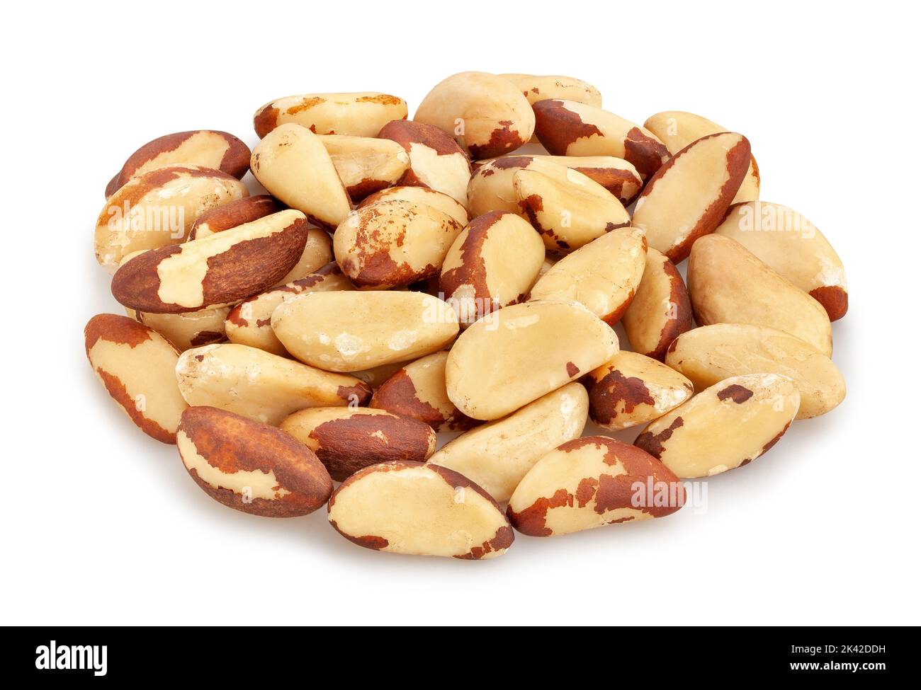 brazil nuts path isolated on white Stock Photo - Alamy