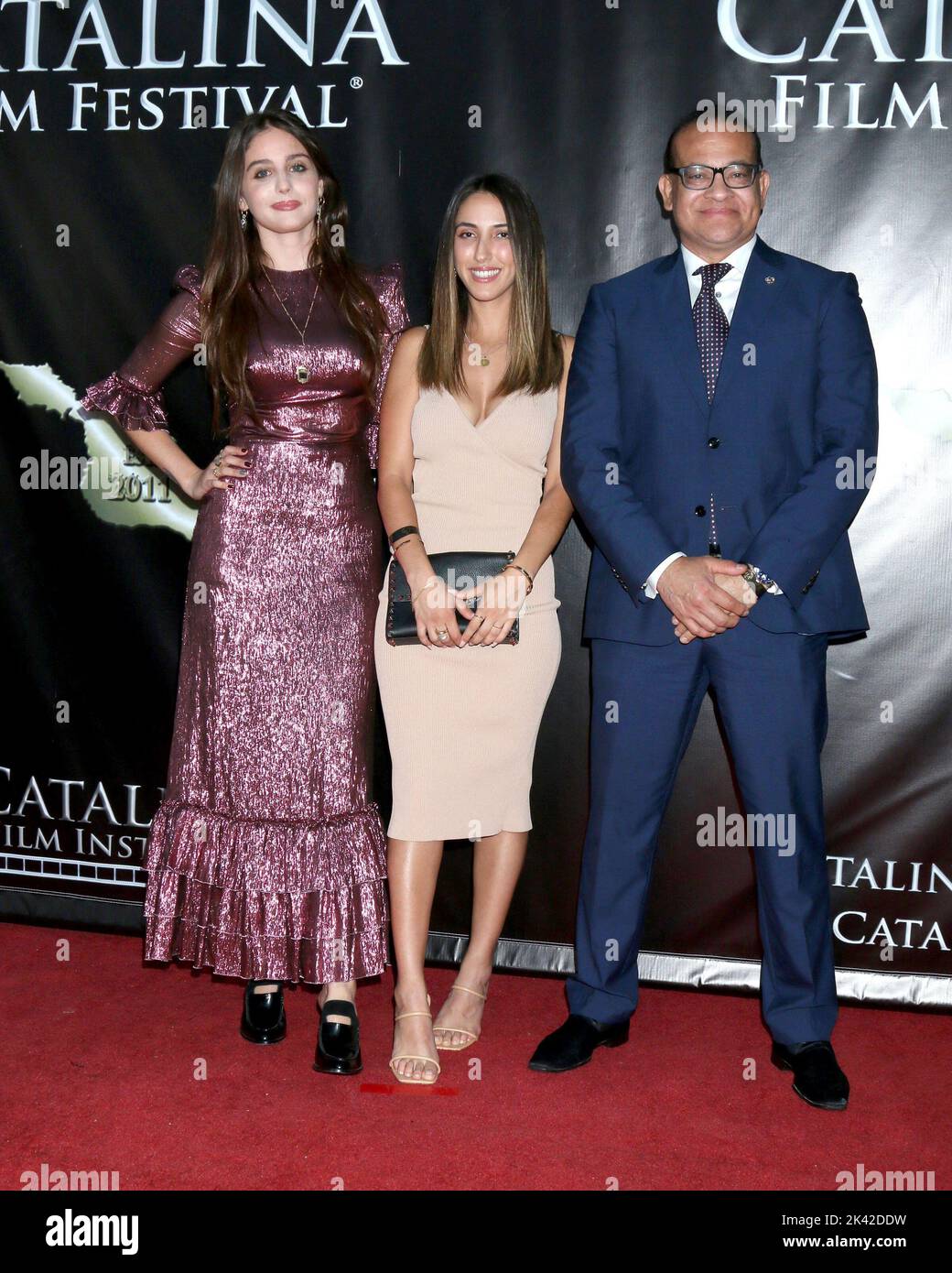 Santa Catalina Island, CA. 24th Sep, 2022. Sophie Lane Curtis, Heliya ...