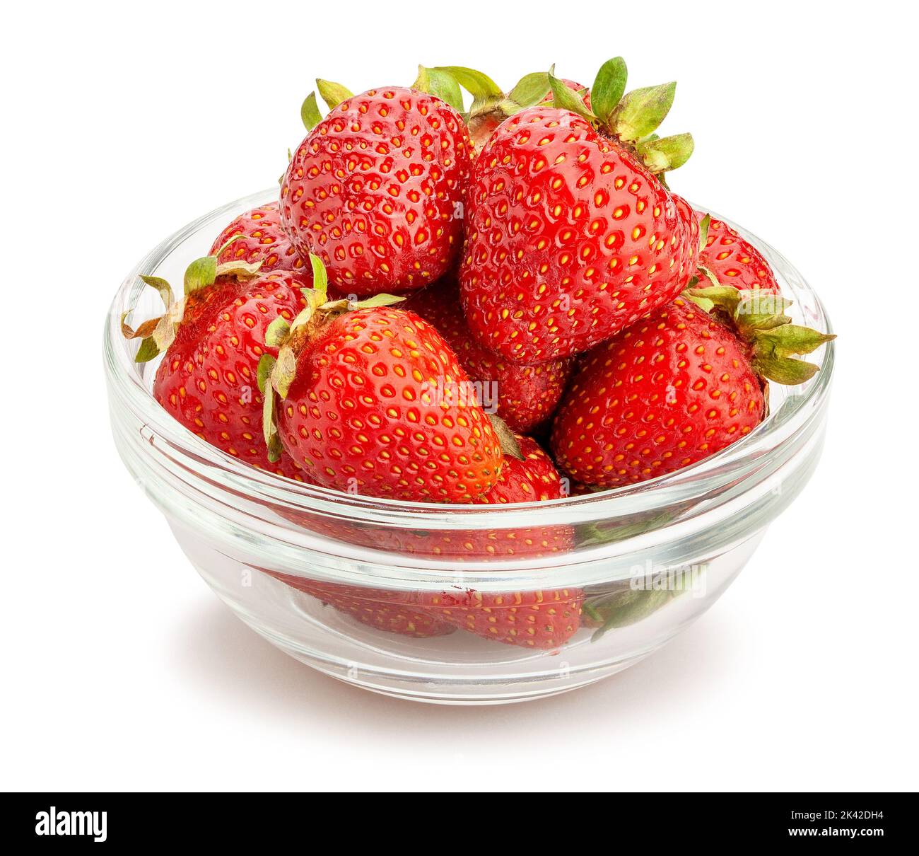 strawberry path isolated on white Stock Photo - Alamy
