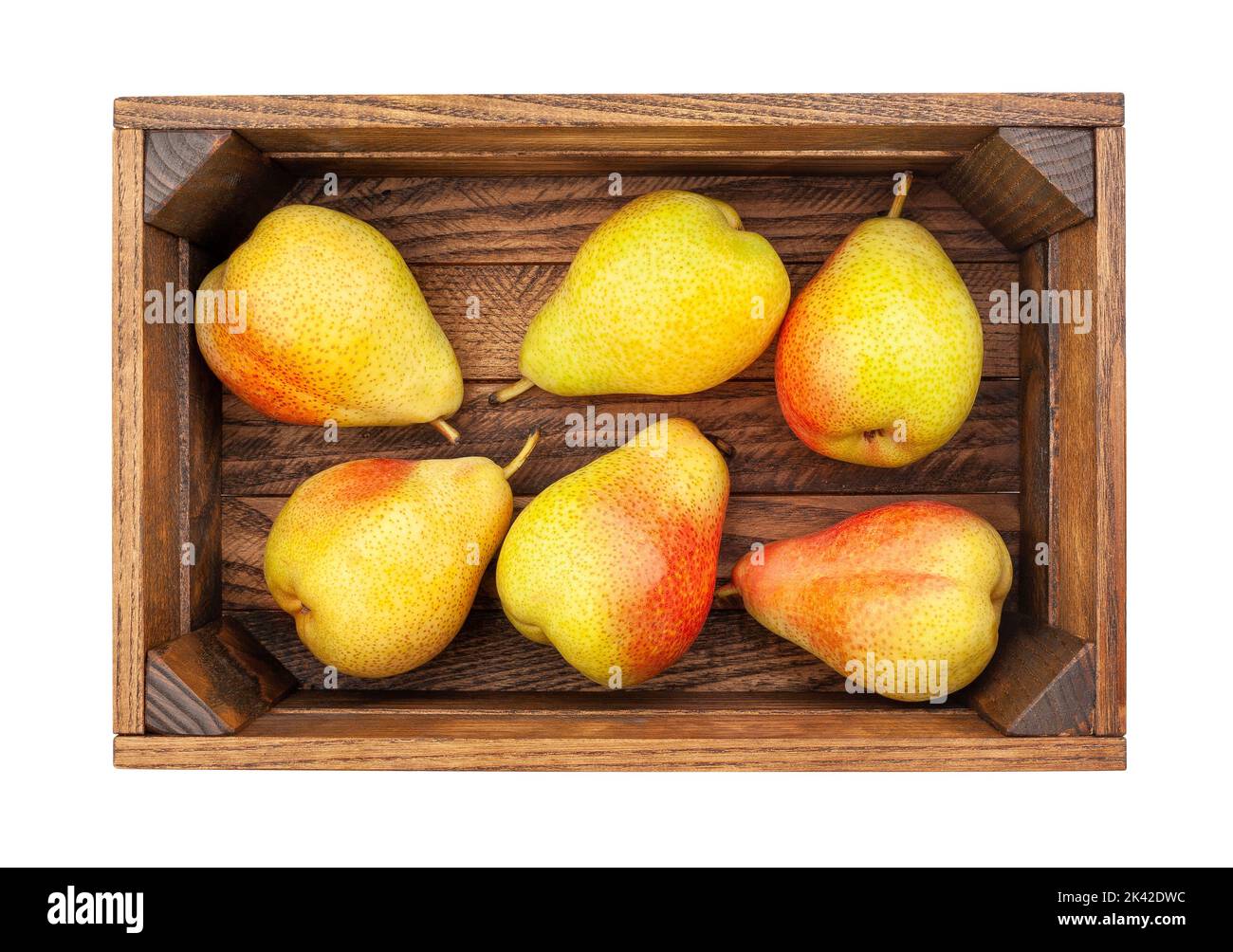 pear path isolated on white Stock Photo - Alamy