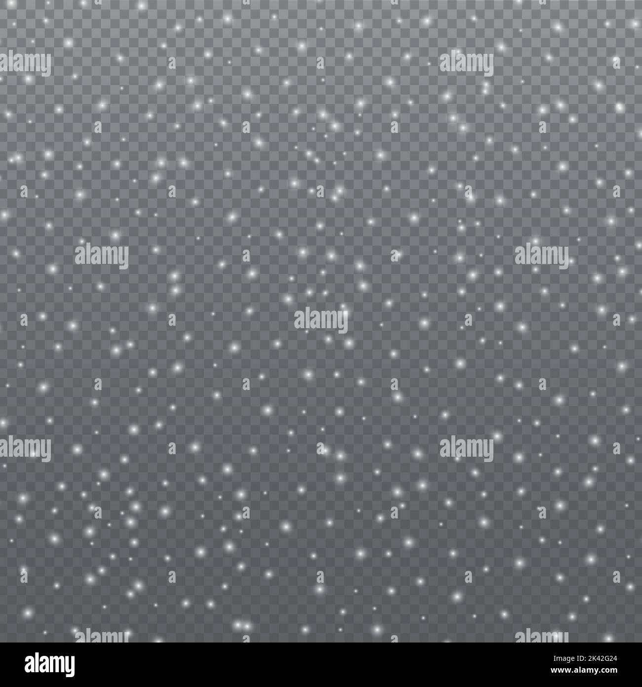 Blizzard snowfall on black background Stock Vector Images - Alamy