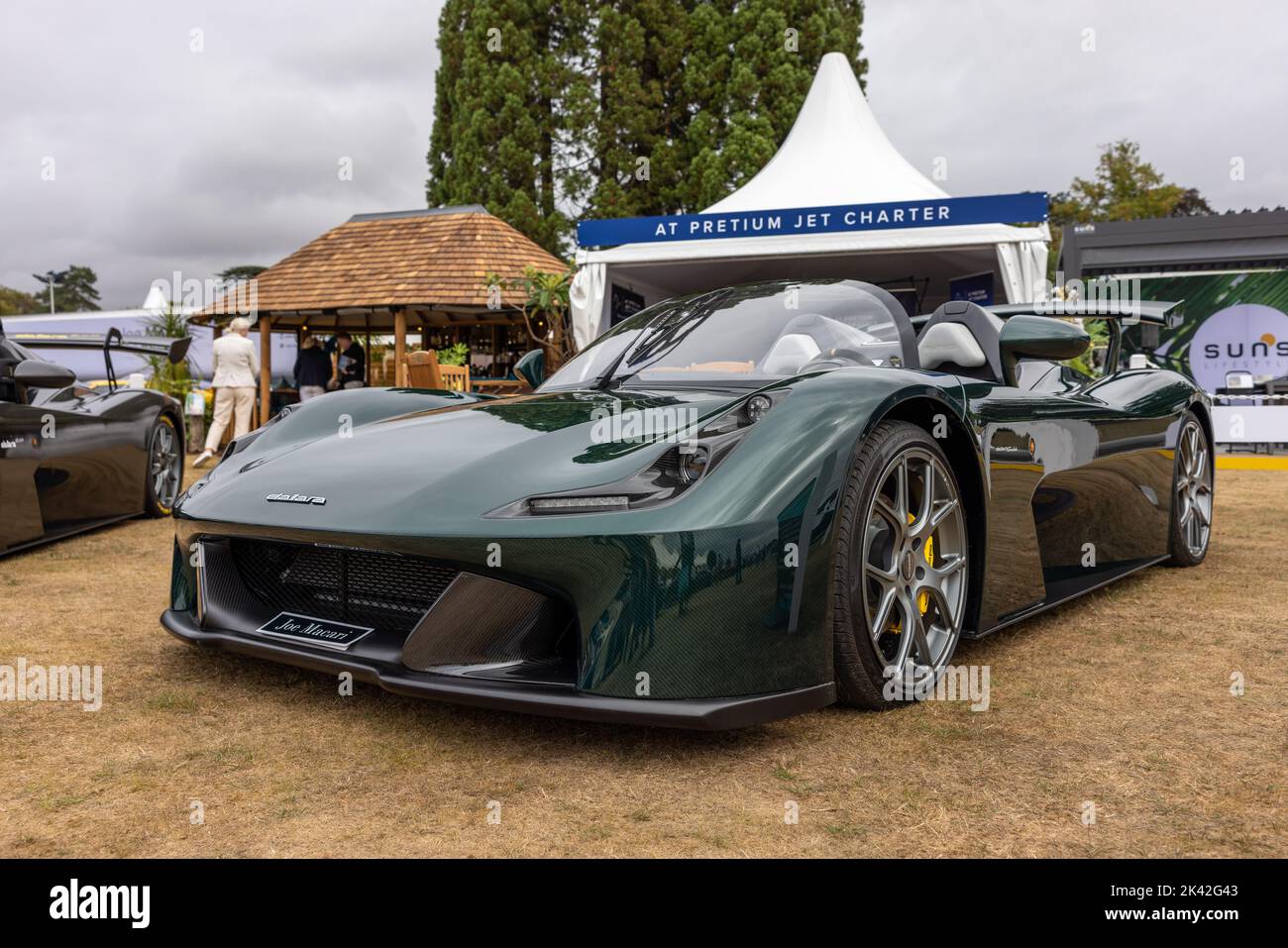 Dallara Stradale Italian sports car on display at the Salon Privé ...