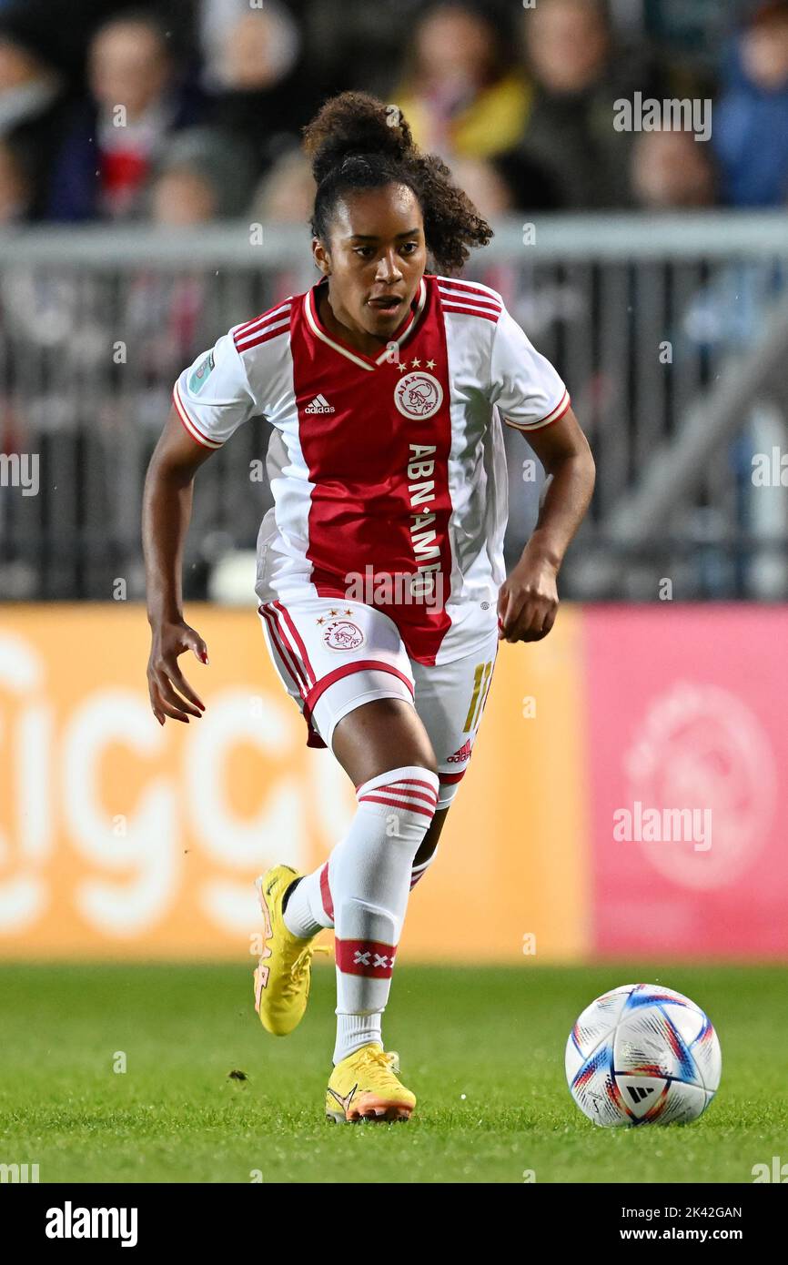 AMSTERDAM - Ashleigh Weerden of Ajax women during the UEFA Champions ...