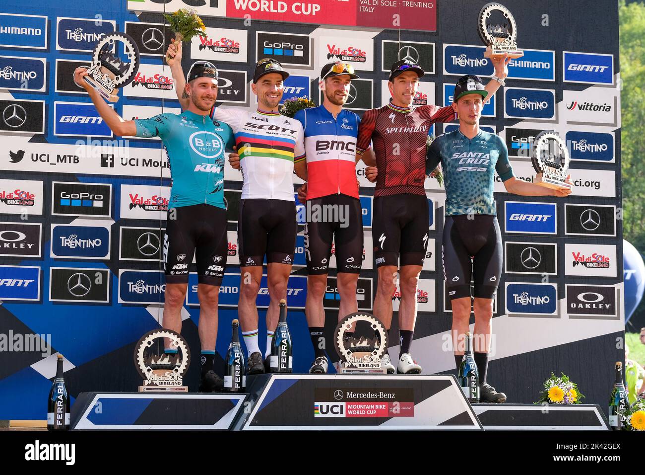 UCI Mountain Bike World Cup - Val di Sole 2022 - The Grand Finale - Elite Men olympic cross ...