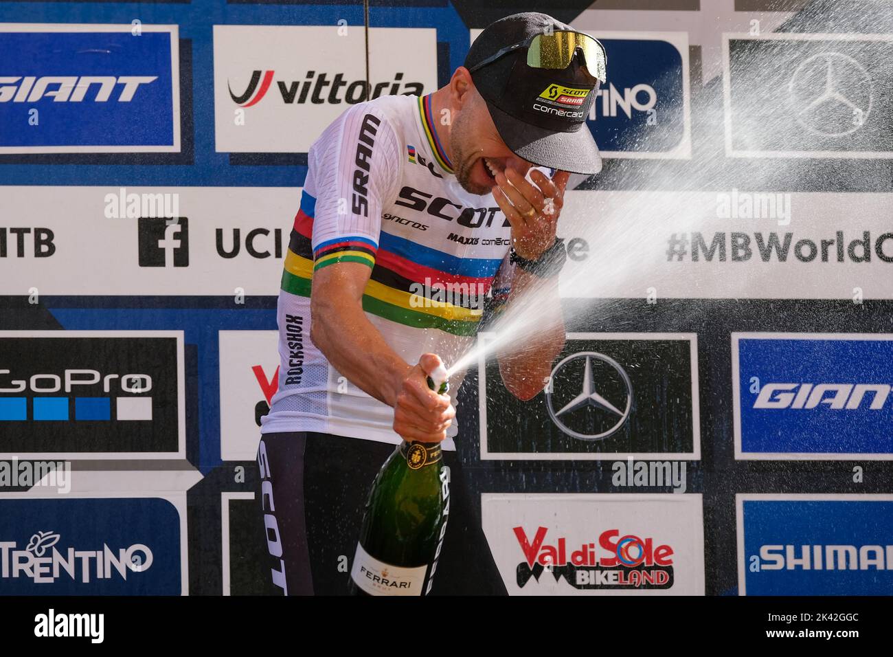 UCI Mountain Bike World Cup - Val di Sole 2022 - The Grand Finale - Elite Men olympic cross ...